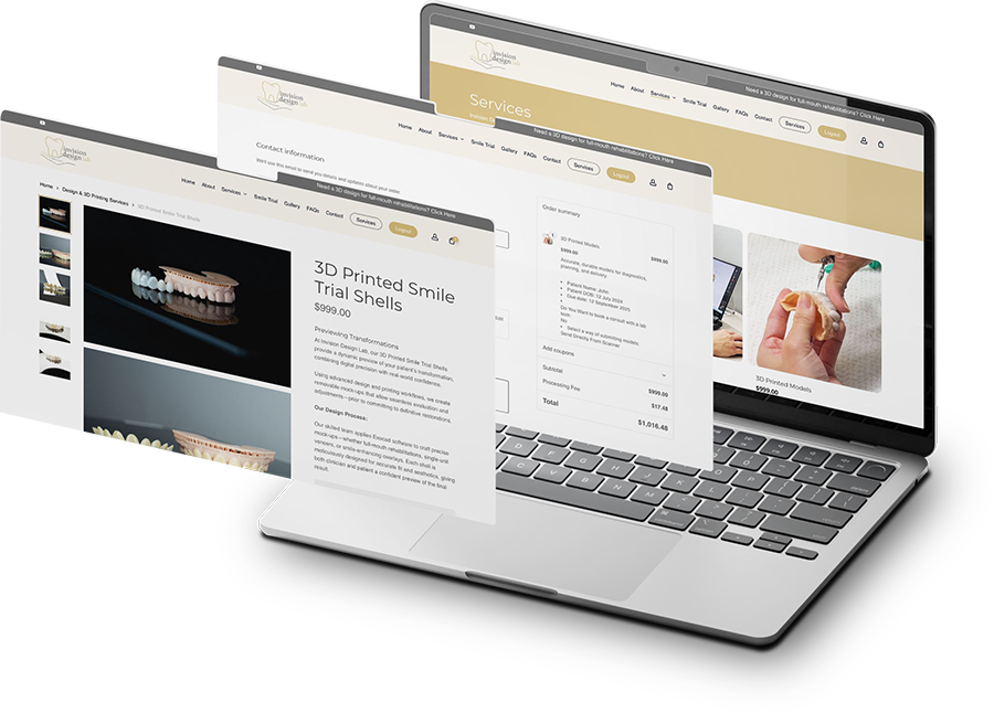 Invision Design Lab | Exocad-driven 3D design